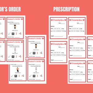 Doctor Pretend Play Printable | Kids Activities | Hospital Dramatic ...