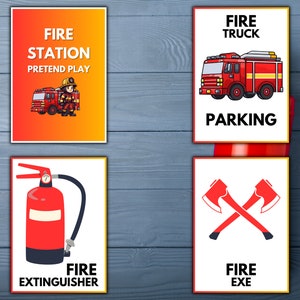 Fire Station Pretend Play Fire Station Dramatic Kids Educational ...