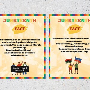 Juneteenth | Juneteenth History Posters |juneteenth Activity | Black ...