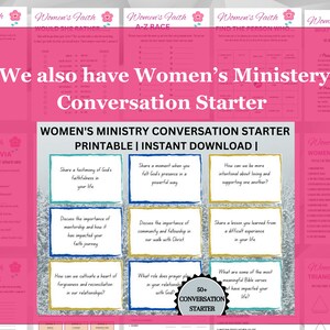 Women's Ministry Game | Printable Game | Fun Games | Bible Game ...