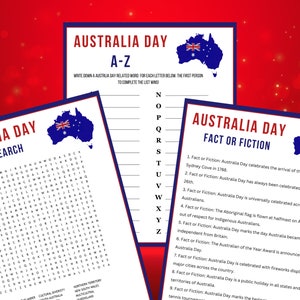 Australia Day Party Games, Australia Day Games|, Australia Activities ...