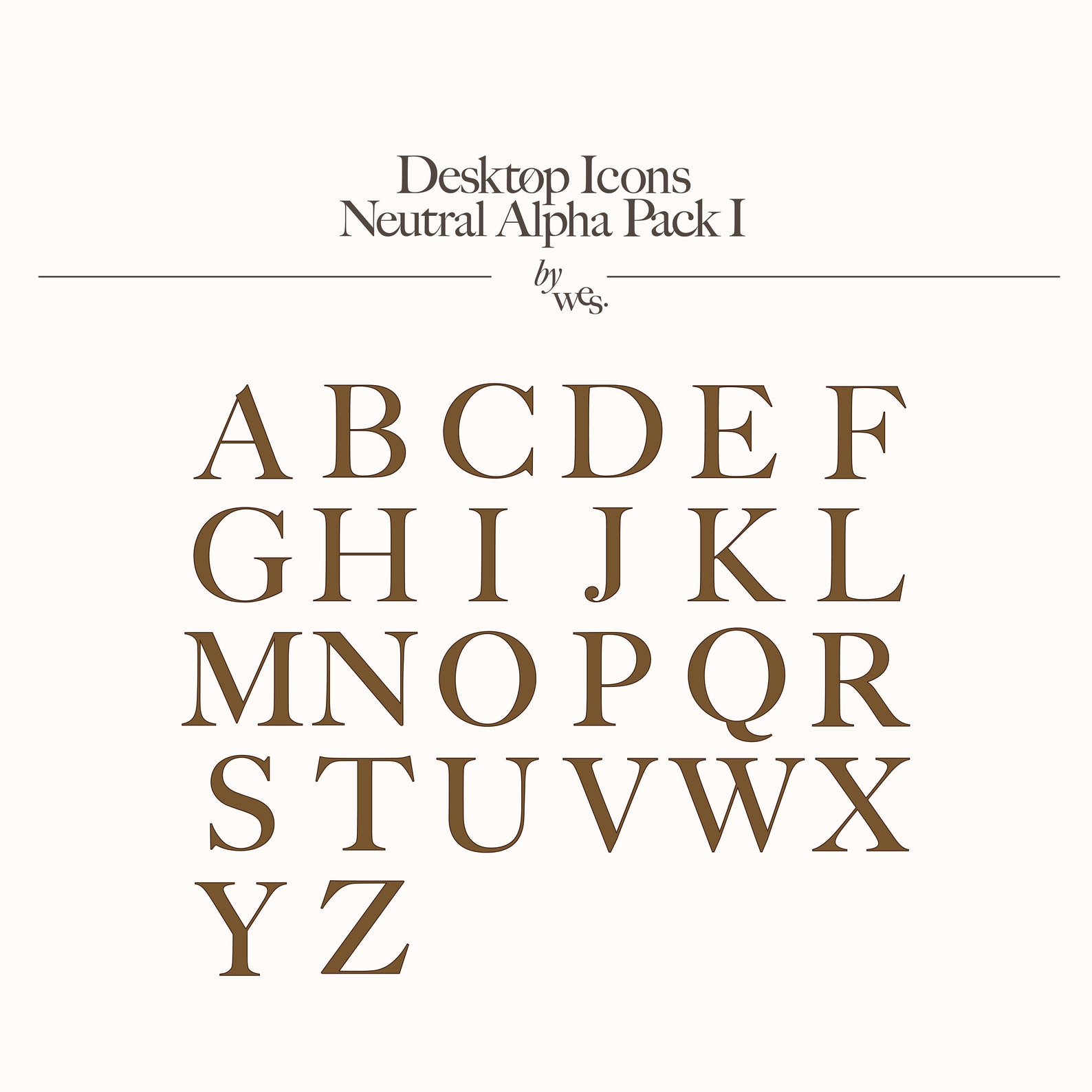 Desktop Icons Neutral Pack - Perfect for Desktop, Notion, Highlights ...