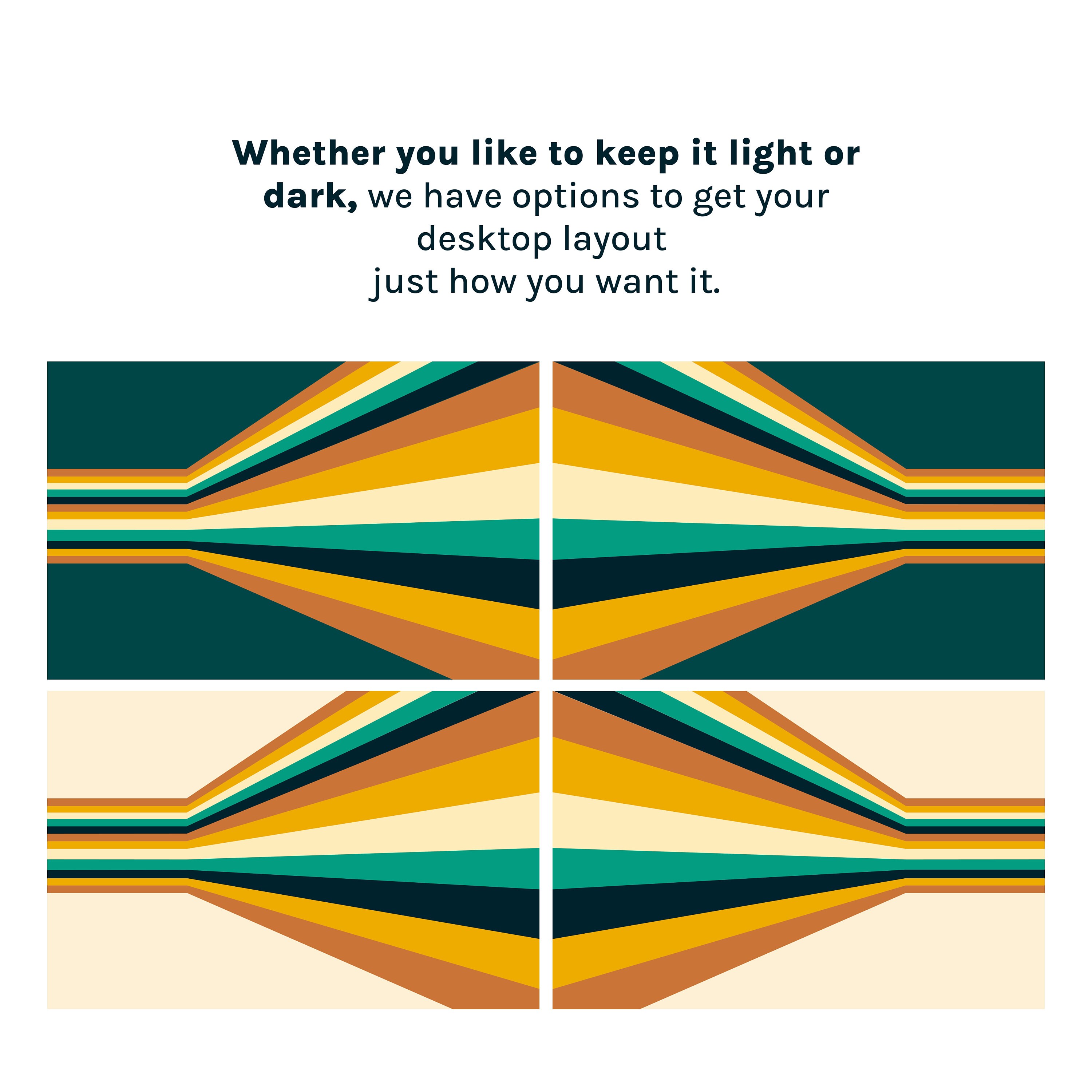 Retro Desktop and Mobile Wallpaper With Folders — 70s Inspired Color ...