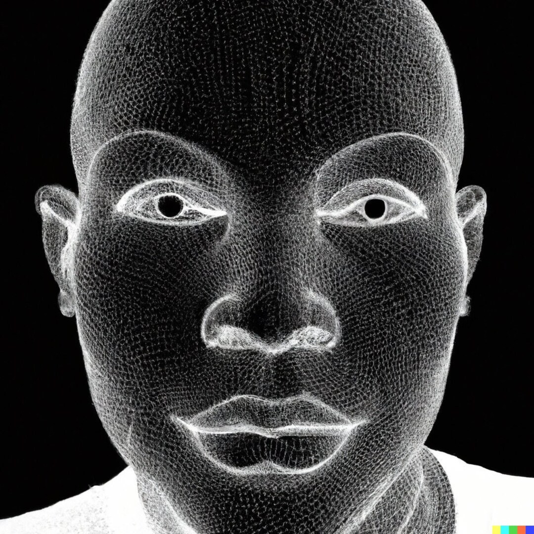 Print on Demand Wall Art. 3D Man Face Digital Images -SVG - Etsy