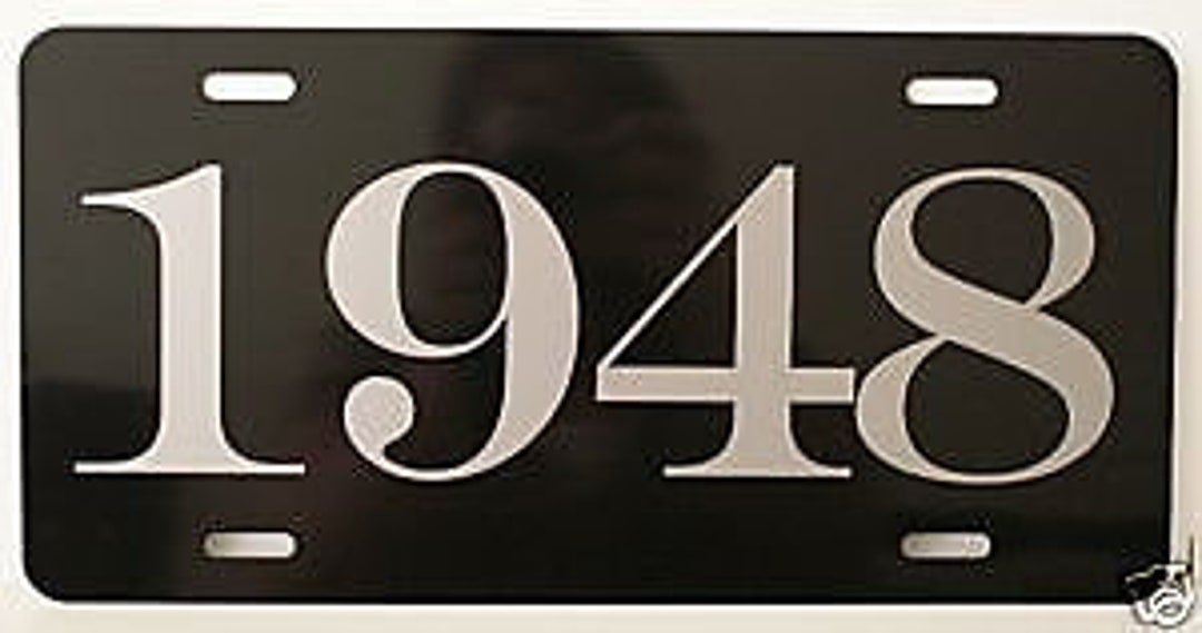 1948 Year Automotive Classic Antique Car METAL LICENSE PLATE 12 X 6 ...