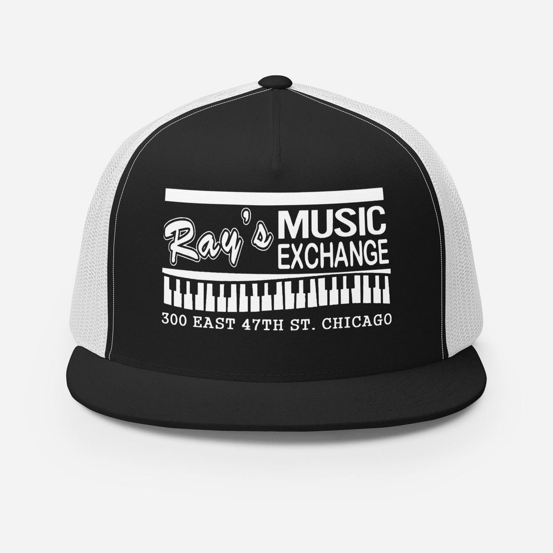 RAY'S MUSIC EXCHANGE Trucker Hat Cap Chicago Blues Brothers Band - Etsy