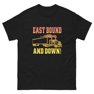 EAST BOUND and DOWN Bandit T Shirt by Race City Retro - Etsy