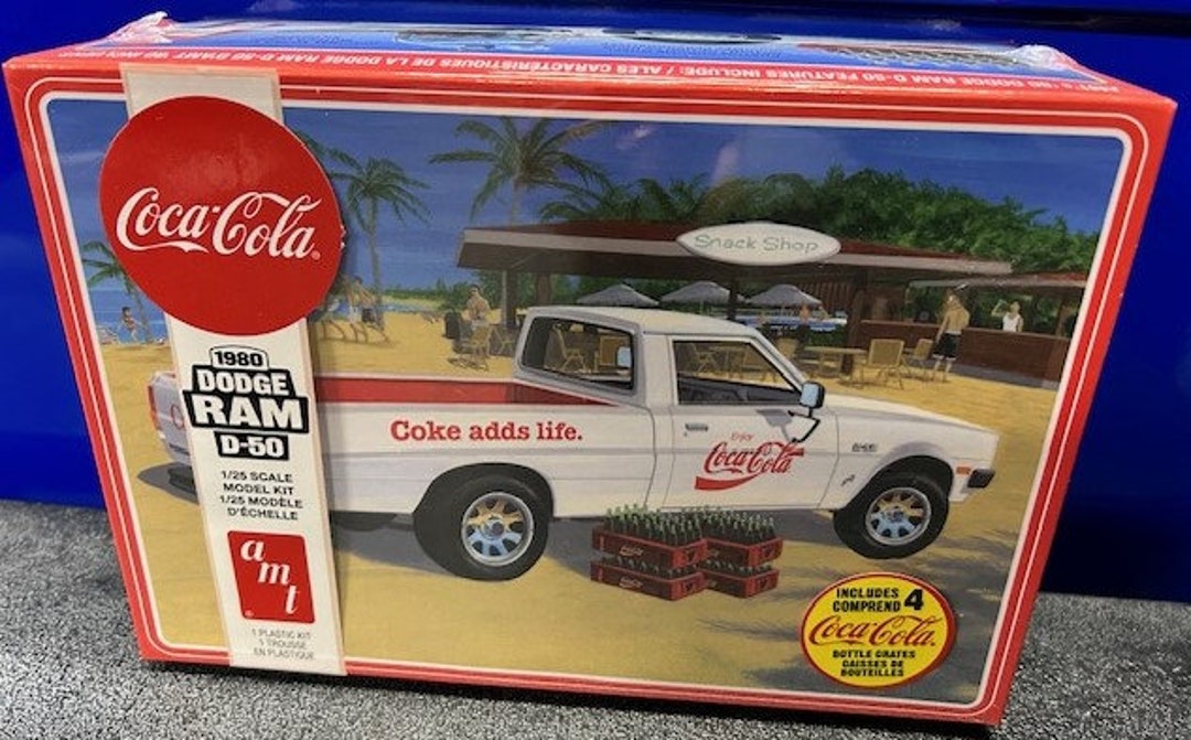 AMT 1980 Dodge Ram D50 Mini Pick-up Truck Plastic Model Car Kit - Etsy