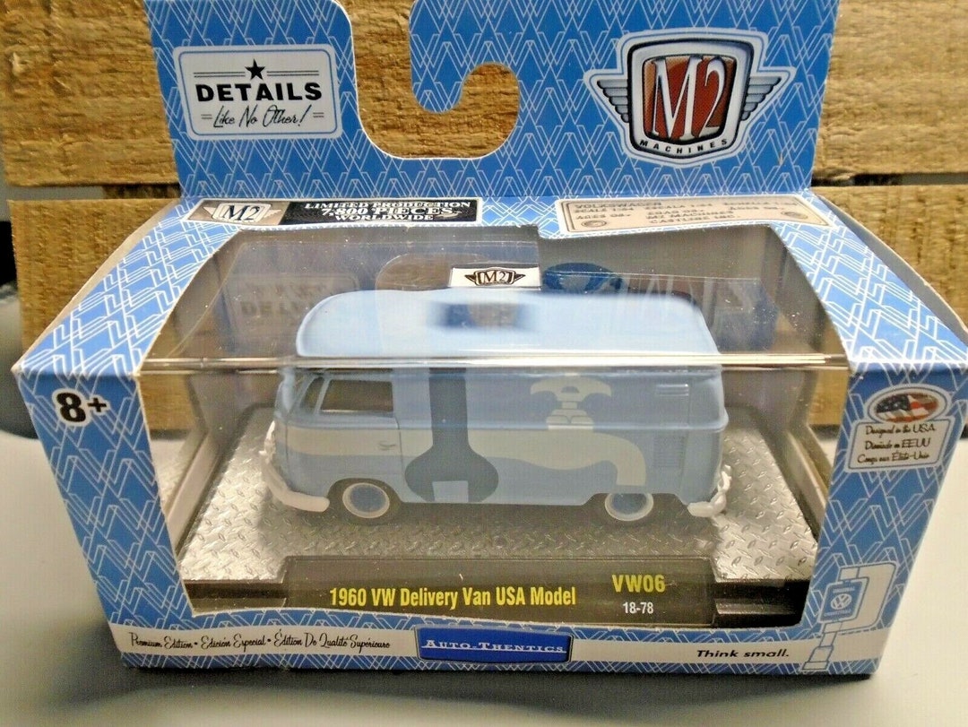 1960 VW Volkswagen Delivery Van Plumbing Repairs 1/64 Die Cast Car M2 ...