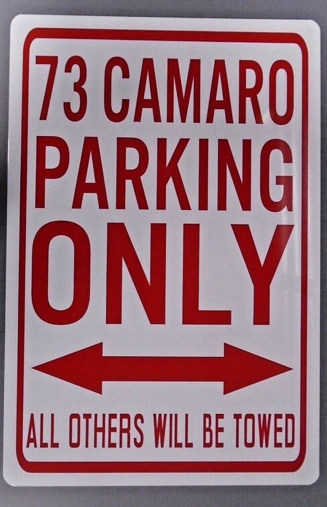 72 CAMARO PARKING ONLY Metal Parking Sign 12 X 18 - Etsy