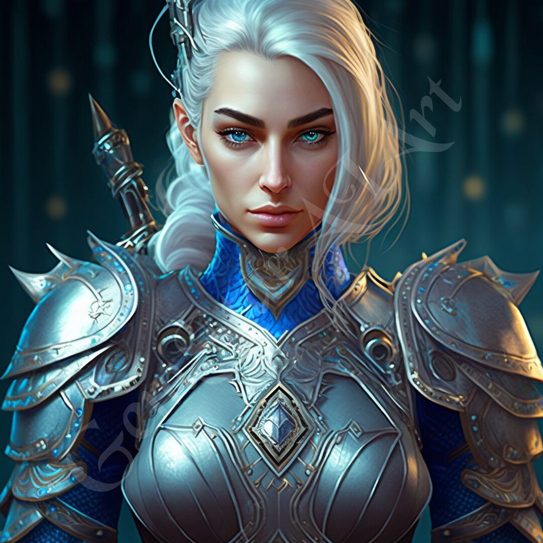 Digital Download Silver Haired Princess - Etsy