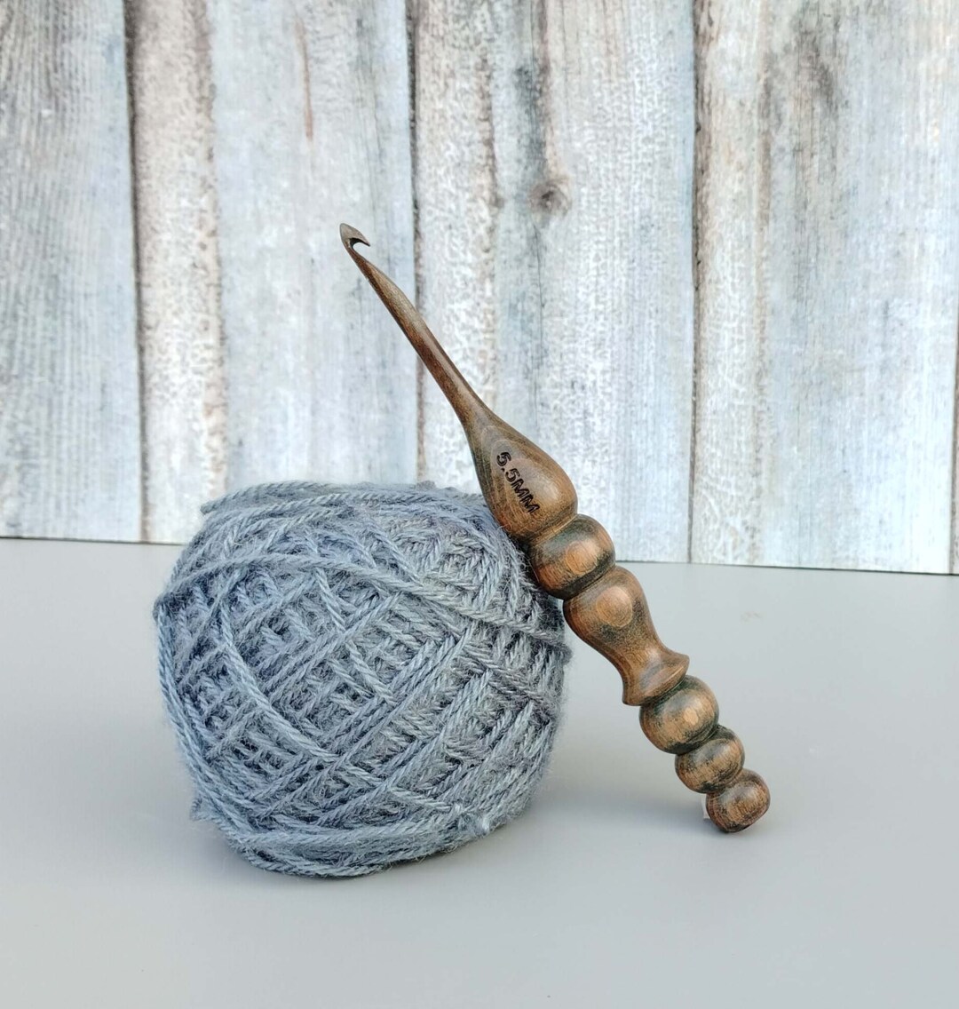 Antique Crochet Hooks Wooden Crochet Hooks for Crocheting - Etsy