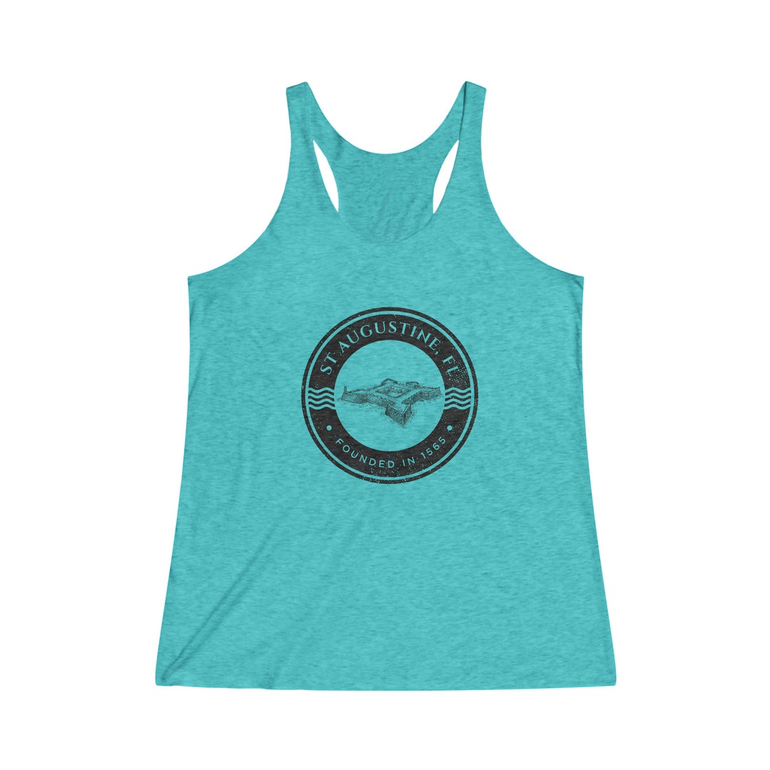 Castillo De San Marcos - Women's Tri-blend Racerback Tank - Etsy