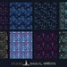 Cybernetic Infusion Seamless Patterns Pack | Set of 16 Digital Papers ...
