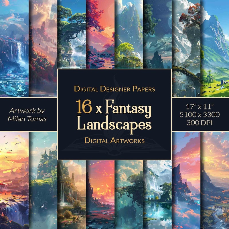 Fantasy Landscape - Etsy