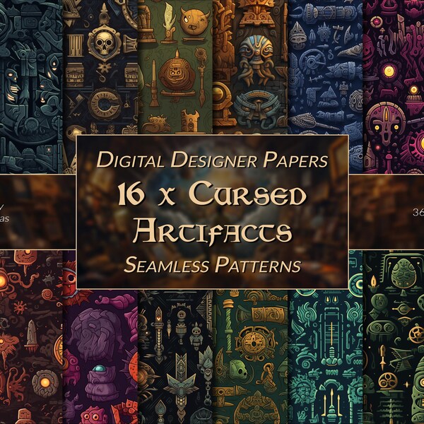 Cursed Artifacts - Etsy