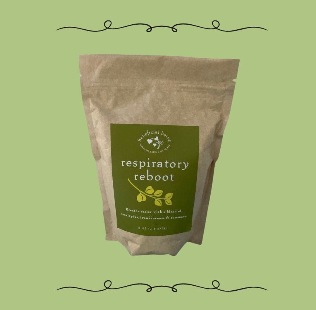 Respiratory Reboot Bath Salt Mix - Etsy