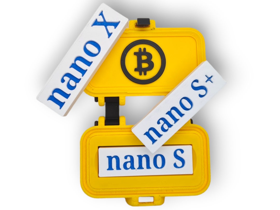 Ledger Nano S | Leger Nano S+ | Ledger Nano X Case for Crypto Cold ...
