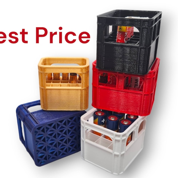 3d Printed Battery Crate - Etsy