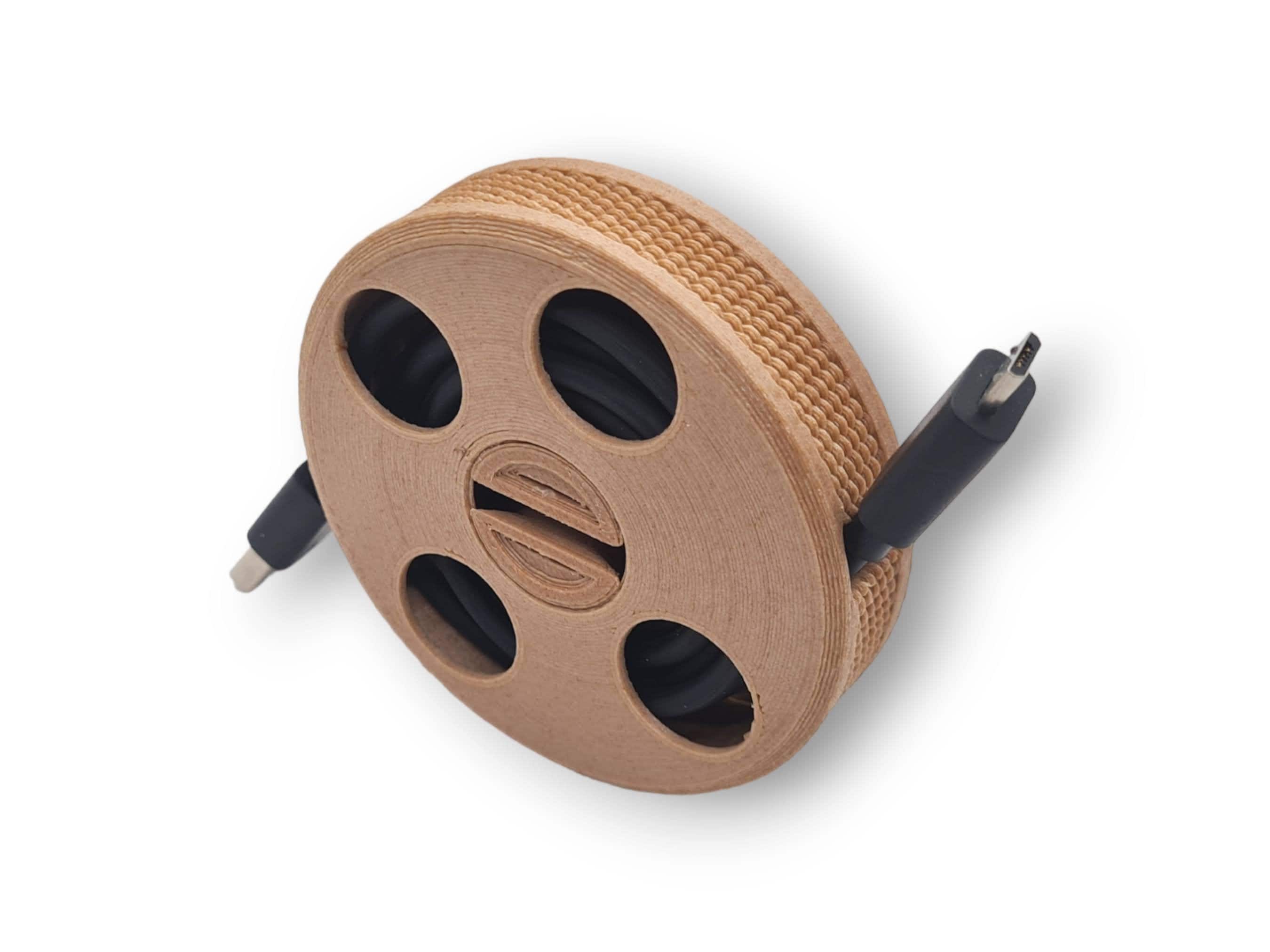 Organizador De Cables Con Textura Bambú Pack 3 / 3 Tamaños M-L-XL ...