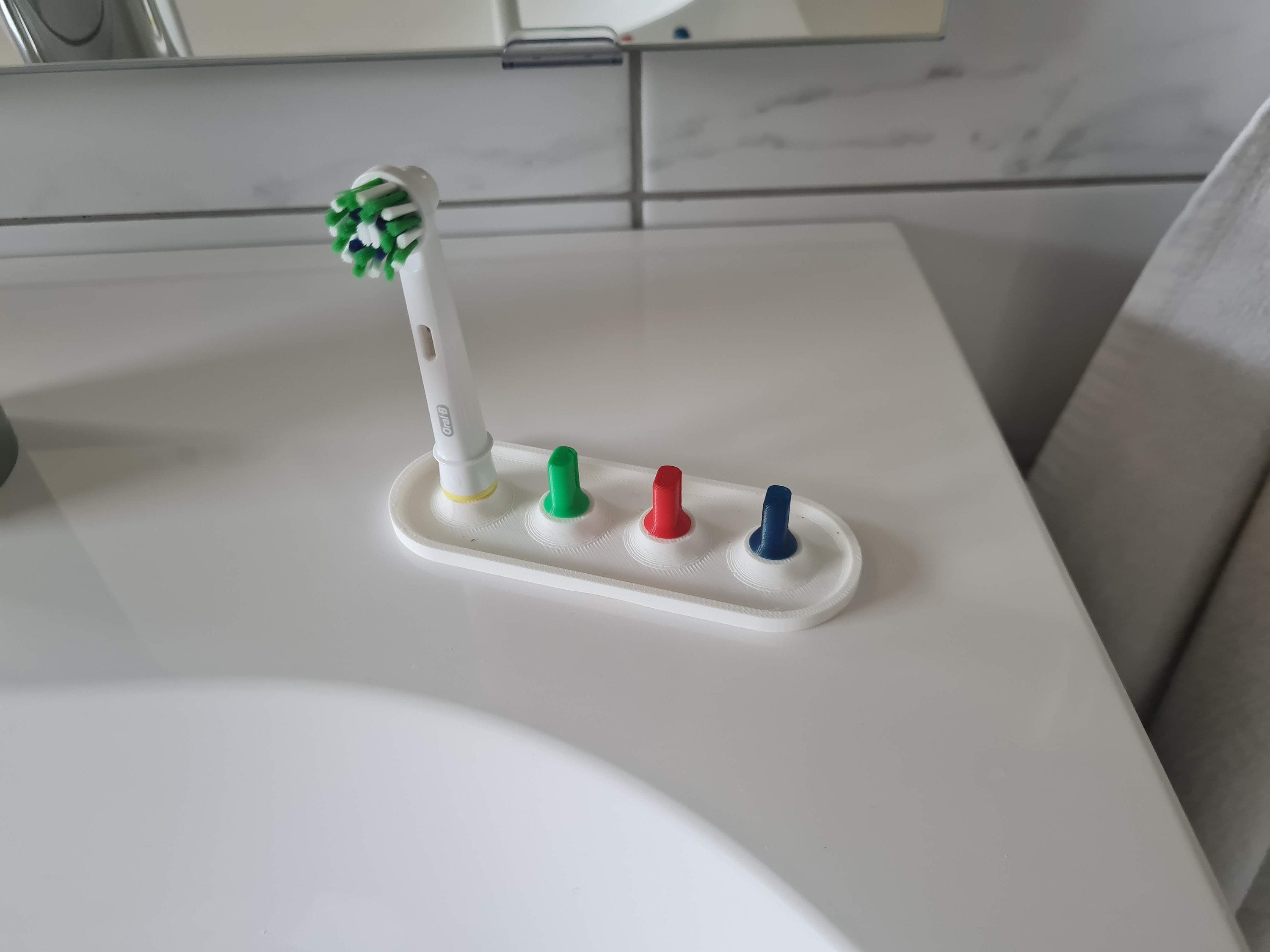 Electric Toothbrush Head Holder Stand Organiser Oral B Oral B ...