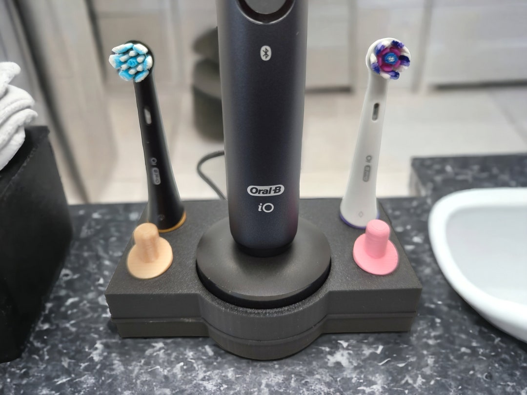 Oral B Io 7,8 & 9 Electric Toothbrush Holder Stand Organiser Black ...