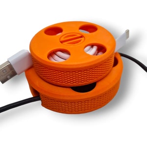 Cable Roller Organizer, Winds up Cables Cable Roller Organizer Bobbin ...