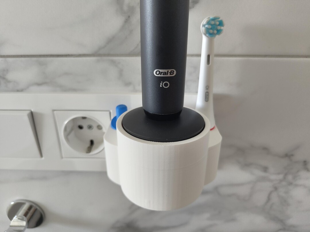 Socket Adapter for Oral B IO 7-8-9 Charger Mount for EU | WHITE Color ...