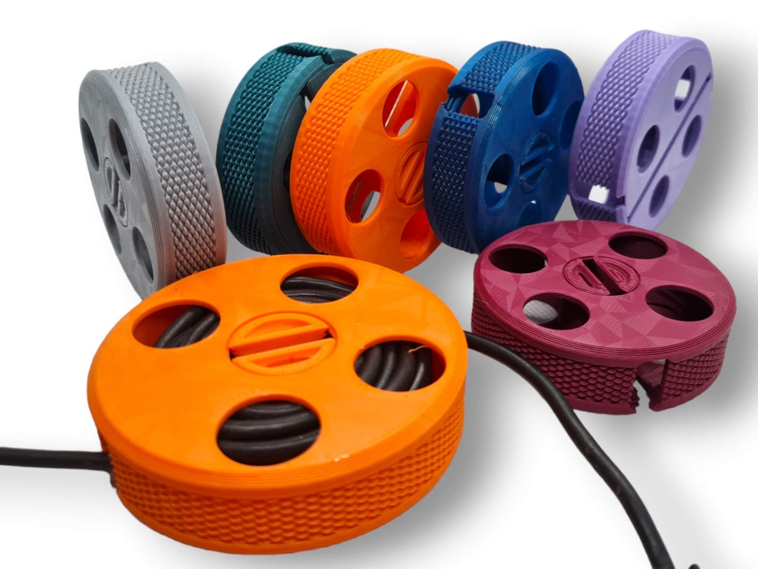 3D Printed Cable Organizer: USB Cord Winder, Android/iphone Compatible ...
