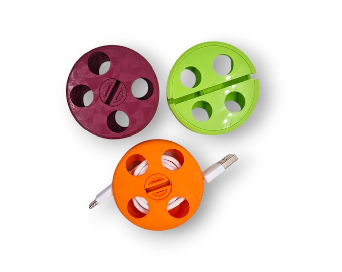 Cable Roller Organizer, Winds up Cables Cable Roller Organizer Bobbin ...