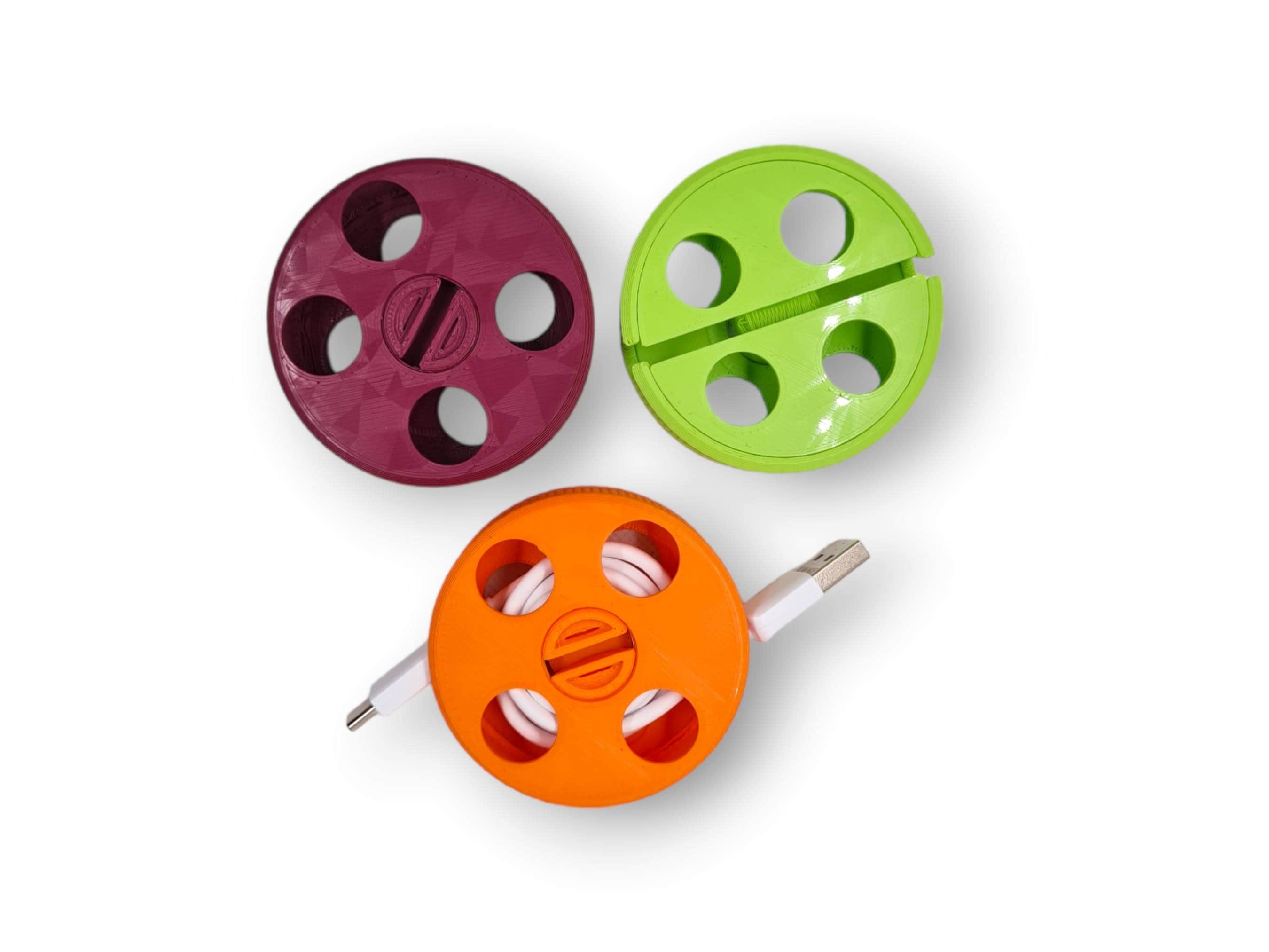 Cable Roller Organizer, Winds up Cables Cable Roller Organizer Bobbin ...