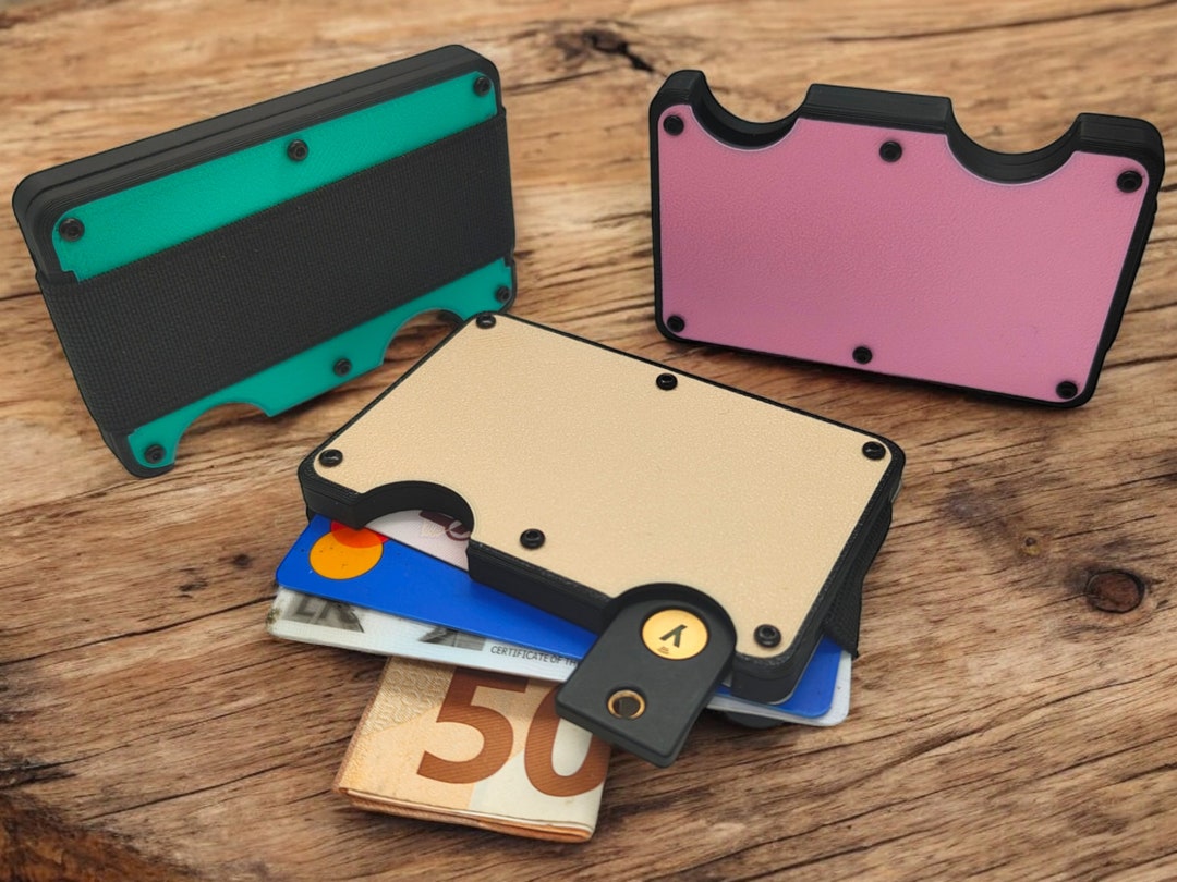 Wallet Yubikey 5C NFC Case and Cards | Yubikey NFC Fido Case | Yubikey ...