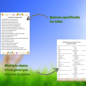 Printable Easter Trivia Quiz Bundle - 5+ BONUS Fun Quizzes for Adults ...