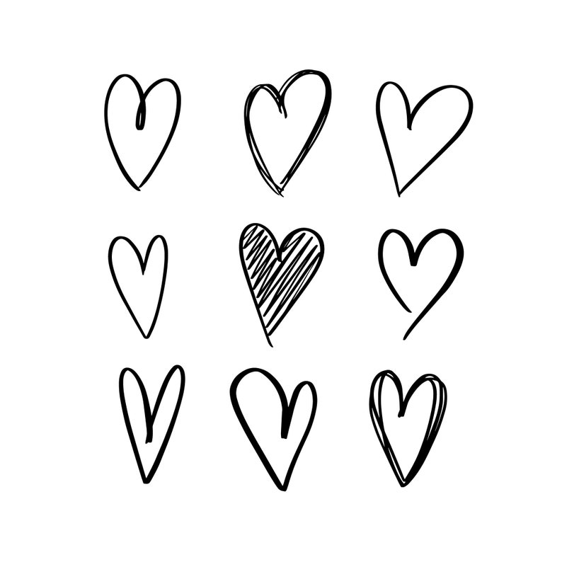 Love,heart Vectors, Plotter File, Svg, Eps, Jpg, Png - Etsy
