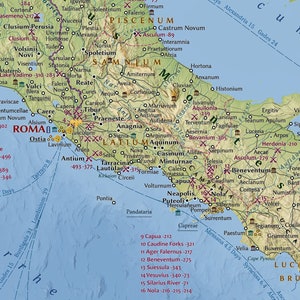 Roman Empire Map - Etsy