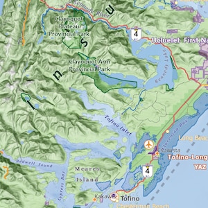 The Salish Sea Map - Etsy