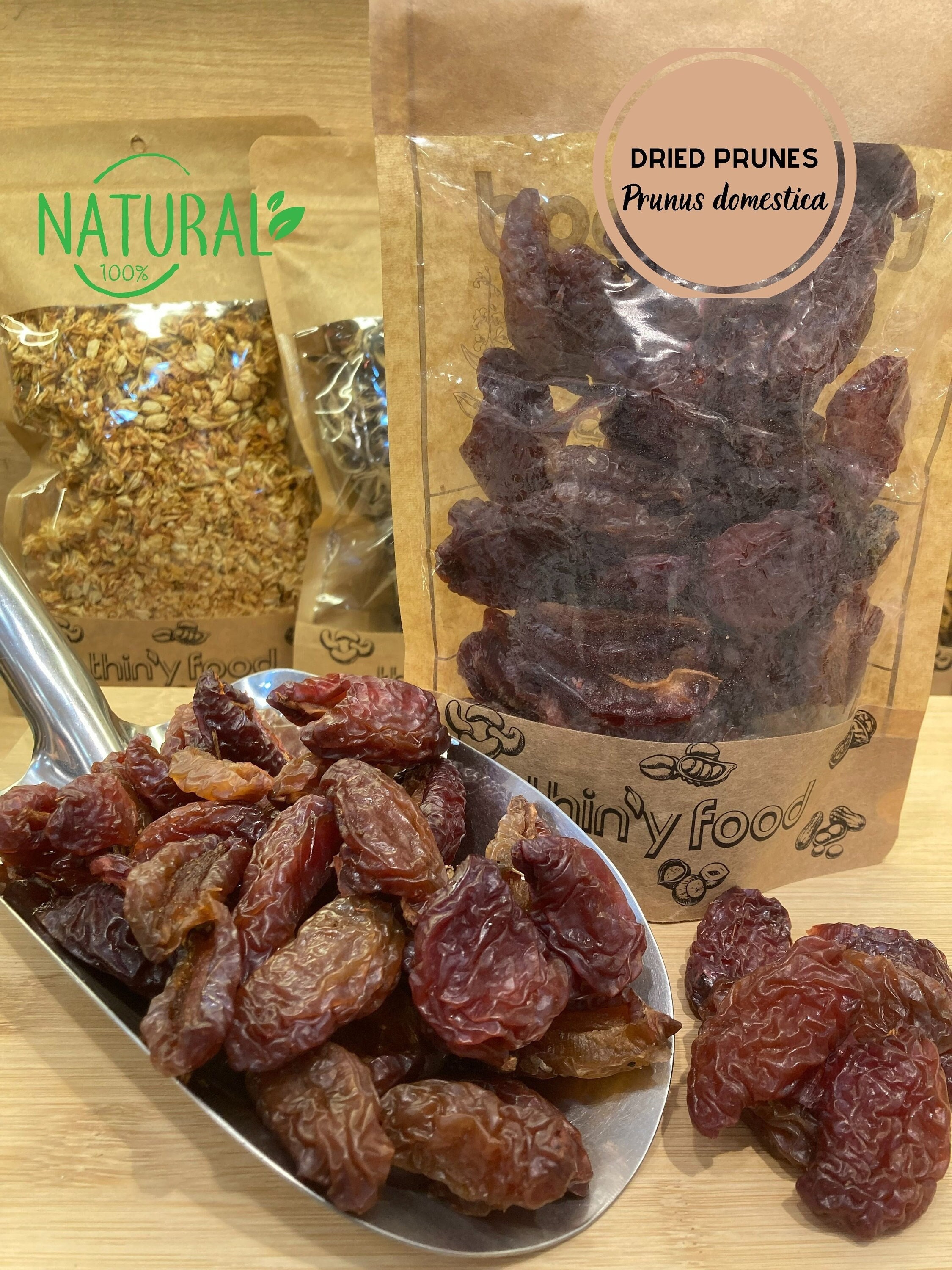 Dried Prunes Organic %100 Sun Dried Pitted Prunes Natural Snack Snack ...