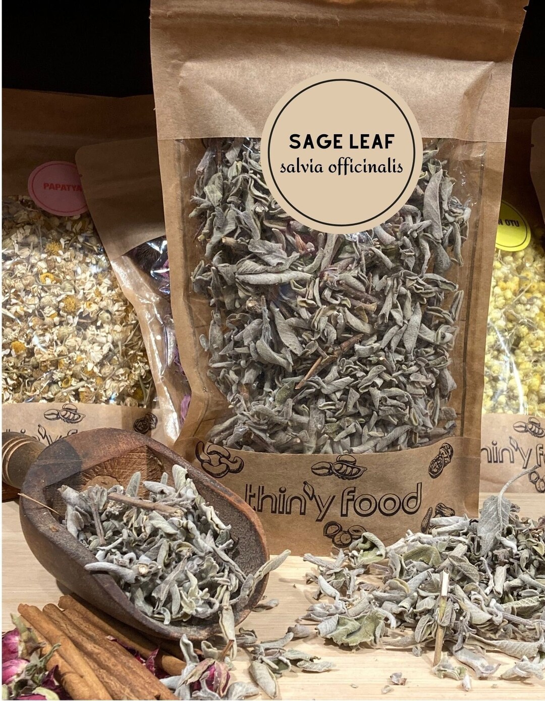 Sage Leaf, Natural, Leaf Herbal Tea, Herbalist, Organic Sage Tea, Dried ...