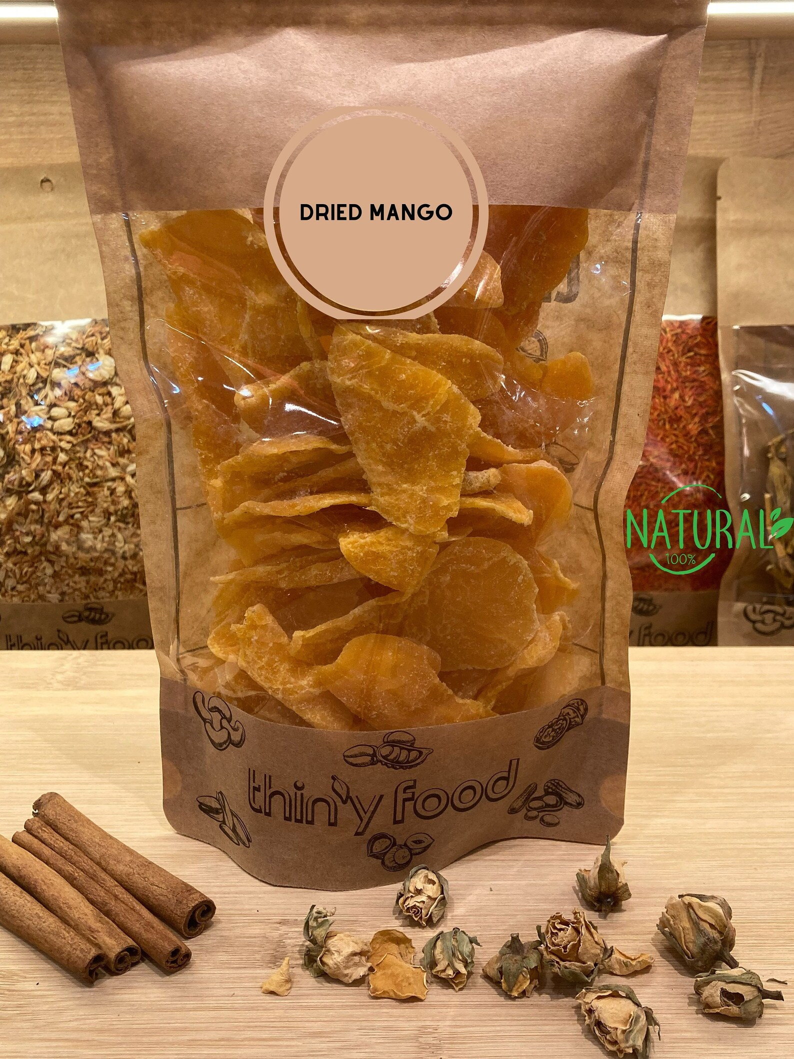 Organic Dried Mango Premium Quality Mango Strips Vegan Dried Fruit Sun ...