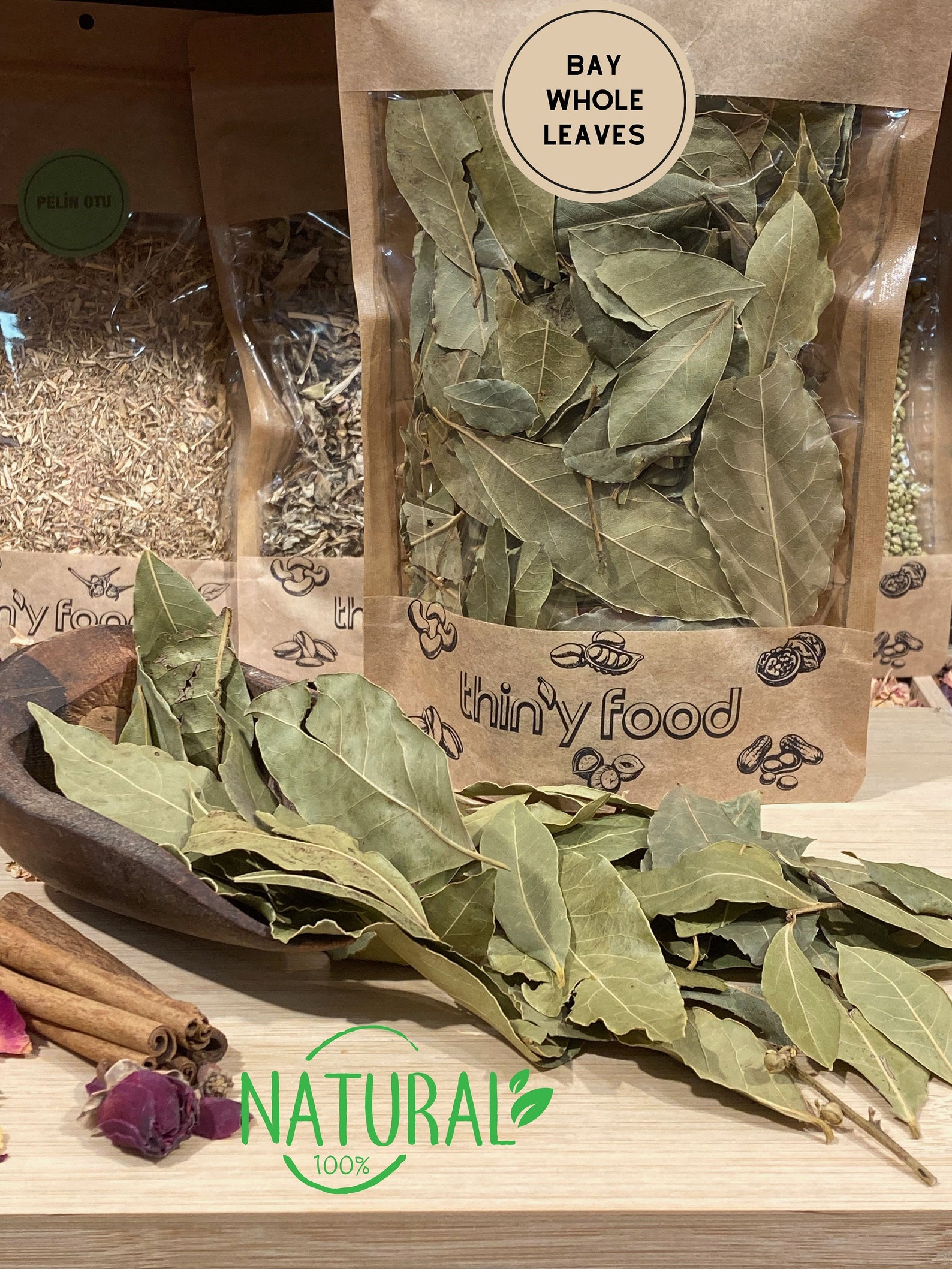 Bay Leaves Whole, Bay Spice, Natural, Herbaist, Botanical, Natural ...