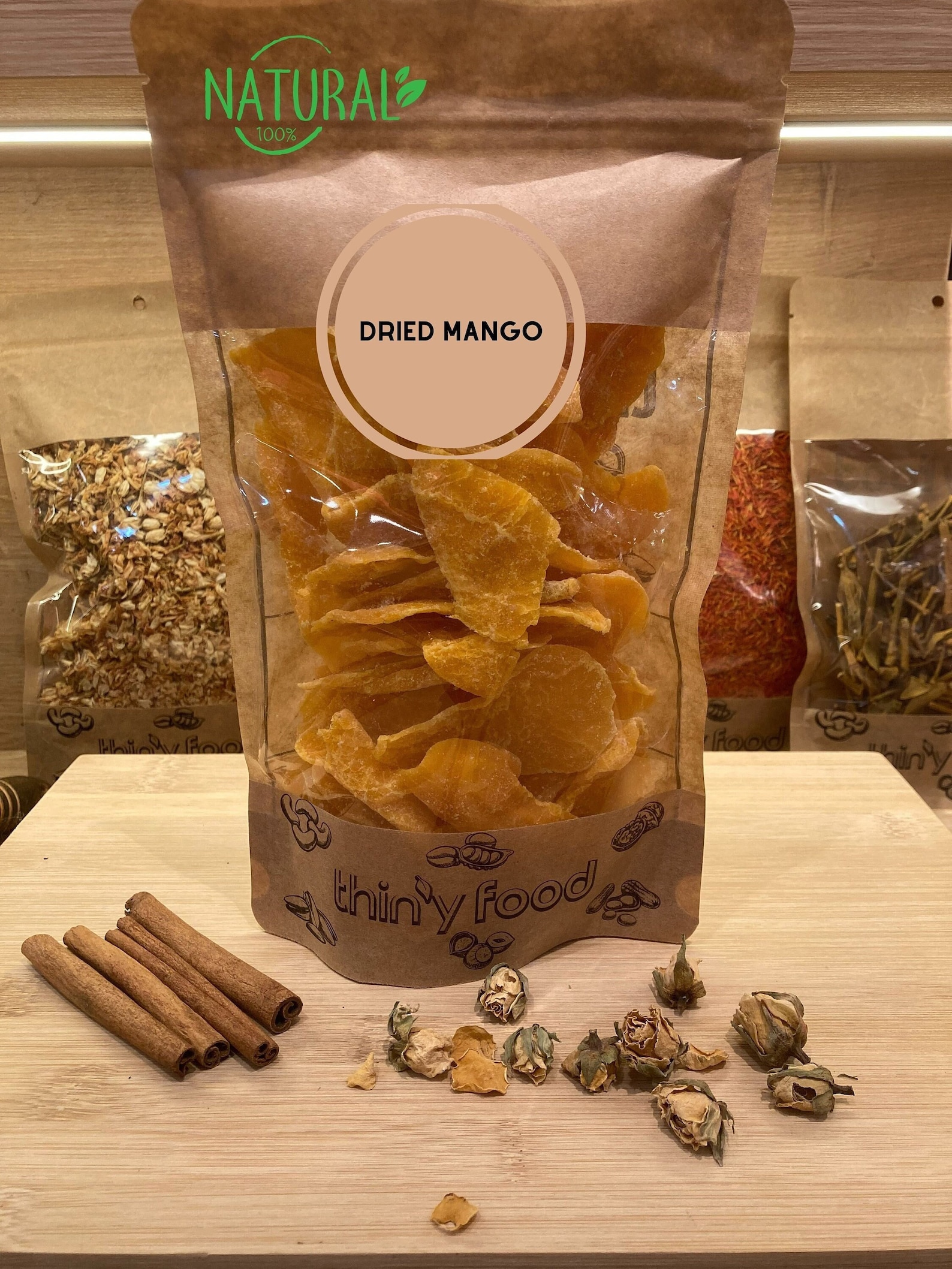 Organic Dried Mango Premium Quality Mango Strips Vegan Dried Fruit Sun ...
