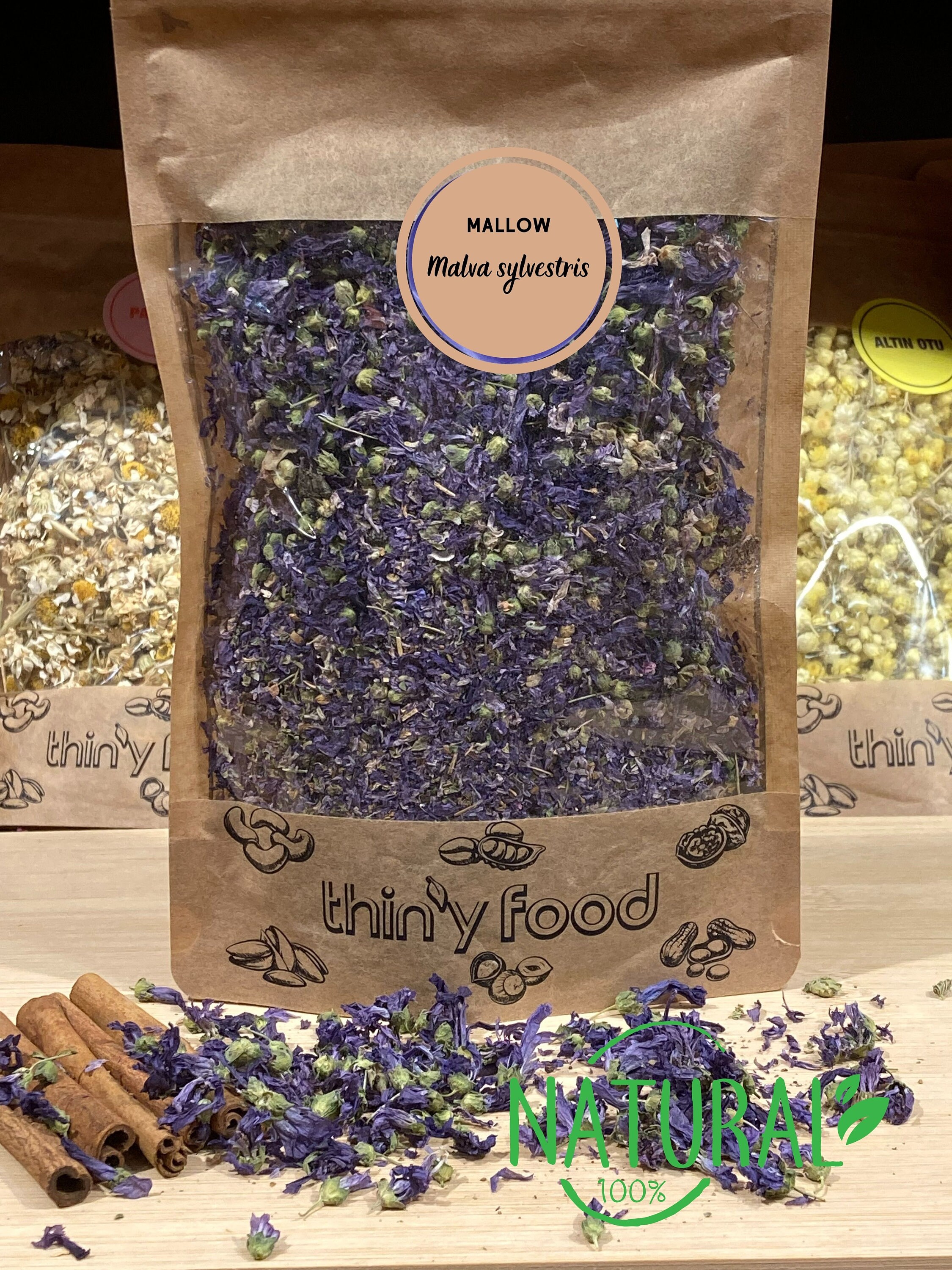 Mallow Flowers Blue Mallow Flowers Mallow Flowers Tea Herbalist Organic ...