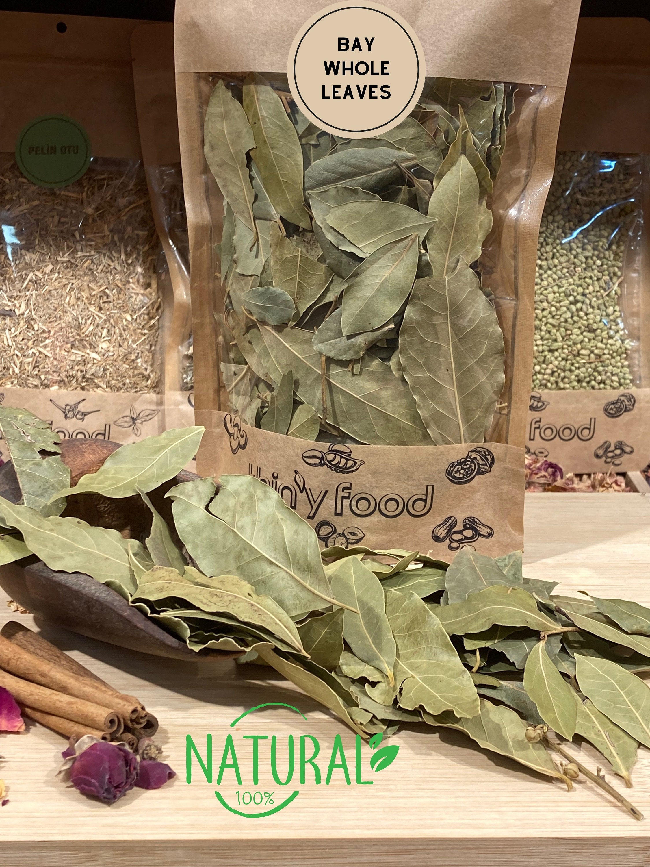 Bay Leaves Whole, Bay Spice, Natural, Herbaist, Botanical, Natural ...