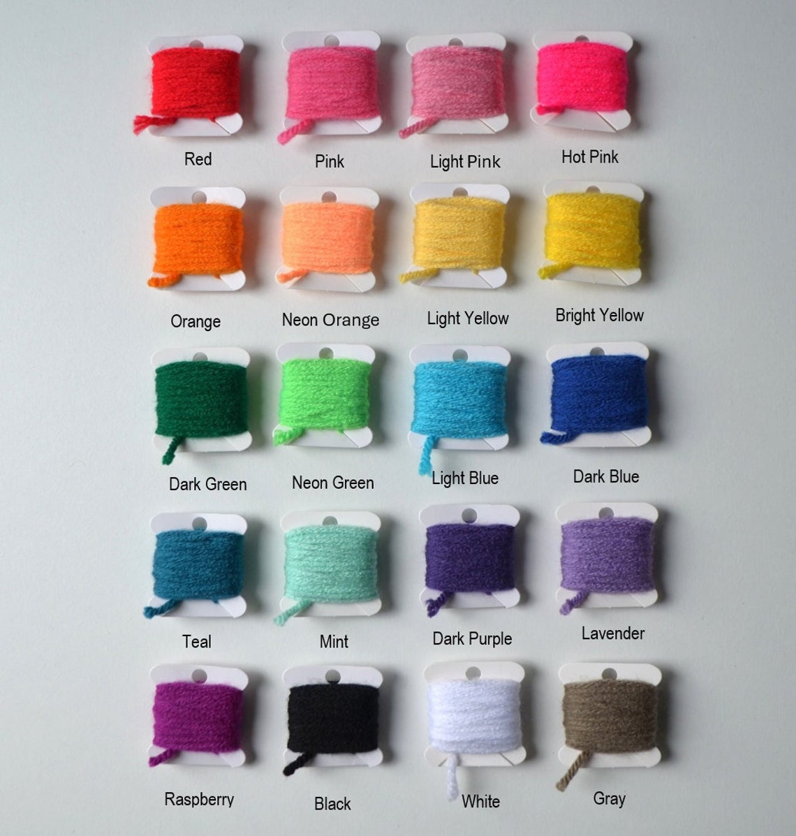 Extra Yarn for Kids Sewing Kits, Yarn Refill - Etsy