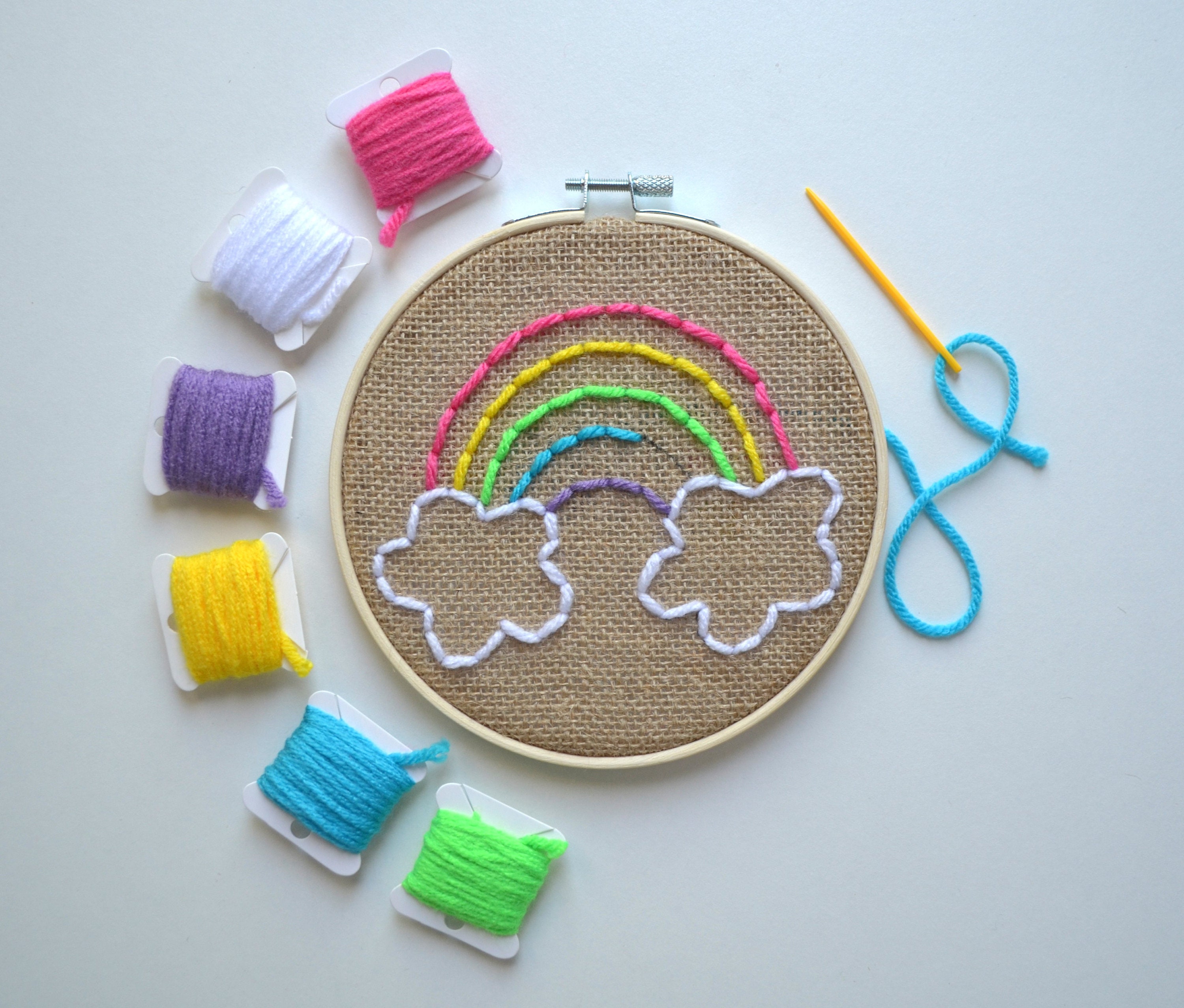 Beginner Sewing Kit, Embroidery for Kids - Etsy