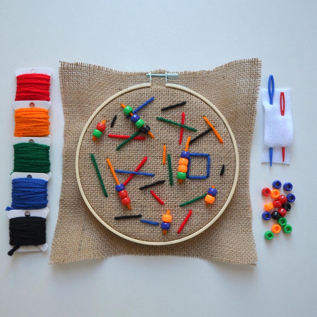 Learn to Sew Craft, Preschool Sewing - Etsy