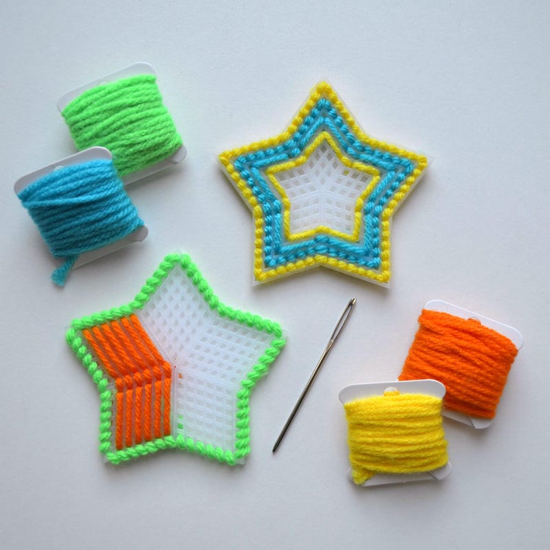 Plastic Canvas Star - Etsy
