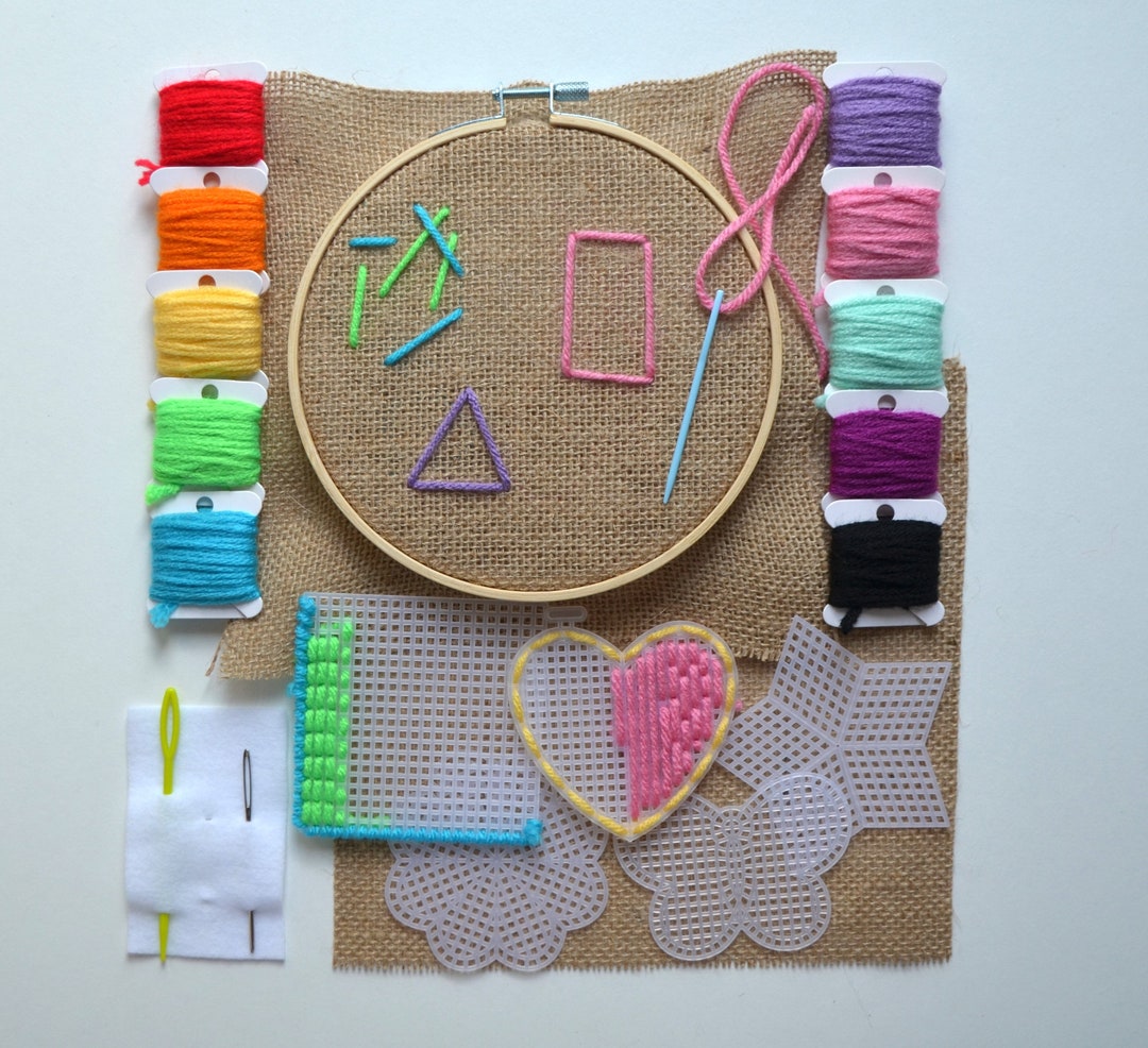 Deluxe Learn to Sew Kit, Sewing Craft for Kids - Etsy