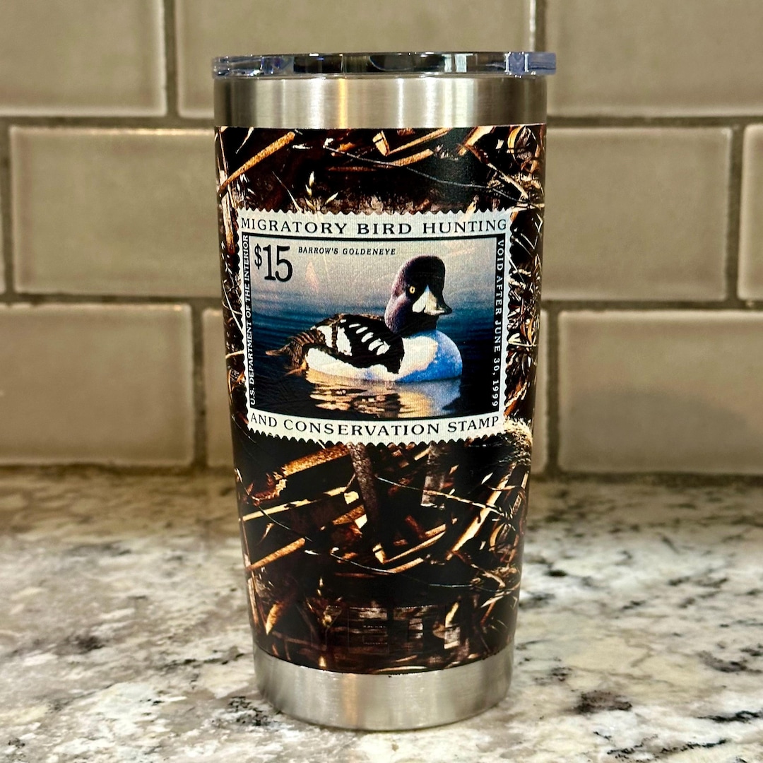 Yeti 20 Oz Tumbler Duck Stamp Max 5 Camo 1999 Goldeneye - Etsy
