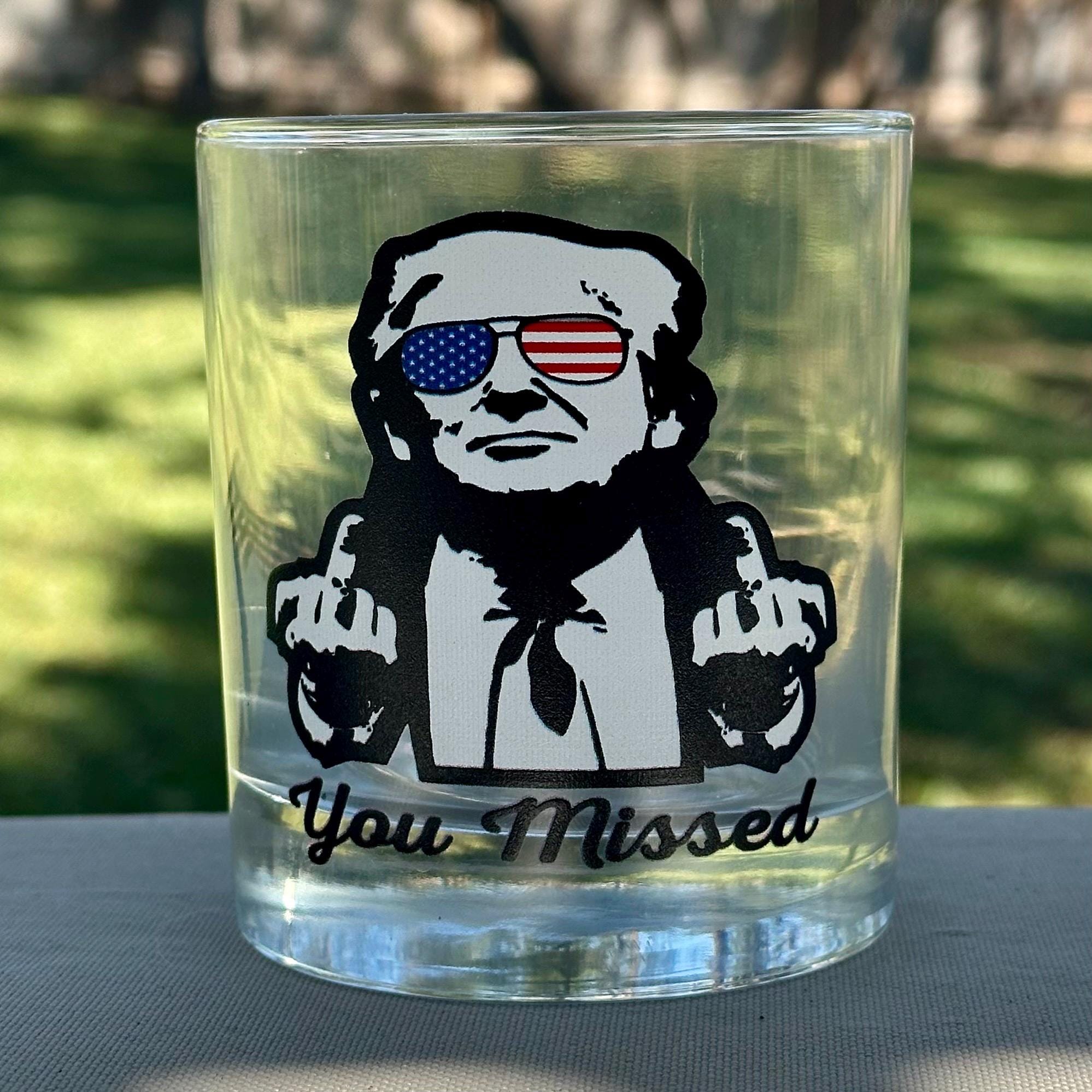 Yeti 20 Oz Trump Middle Finger YOU MISSED Tumbler - Etsy